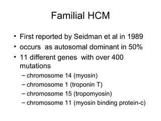 Hypertrophic cardiomyopathy | PPT