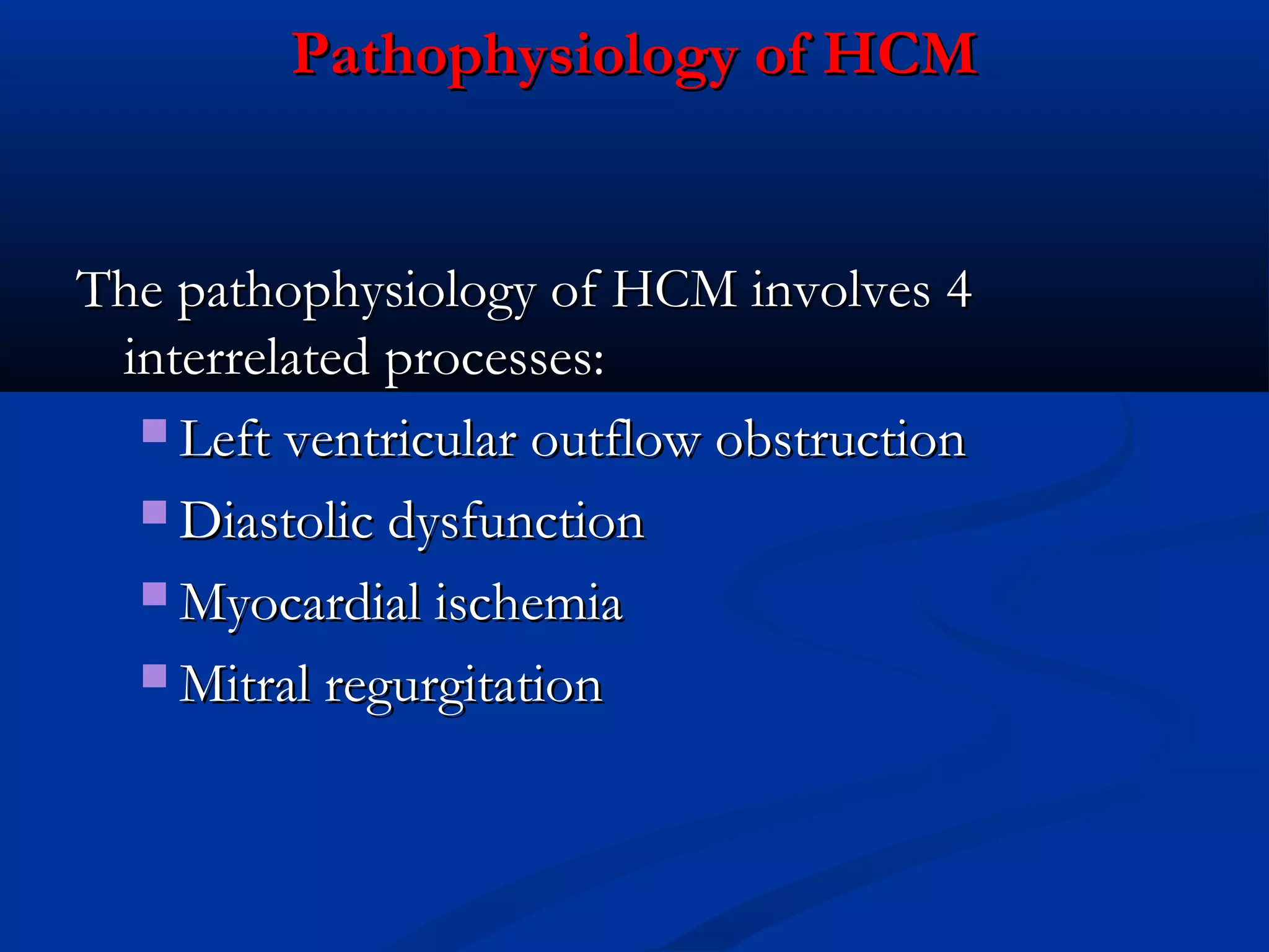 Hypertrophic cardiomyopathy | PPT