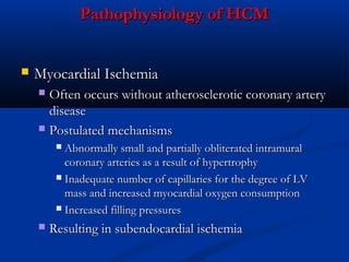 Hypertrophic cardiomyopathy | PPT