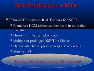 Hypertrophic cardiomyopathy | PPT
