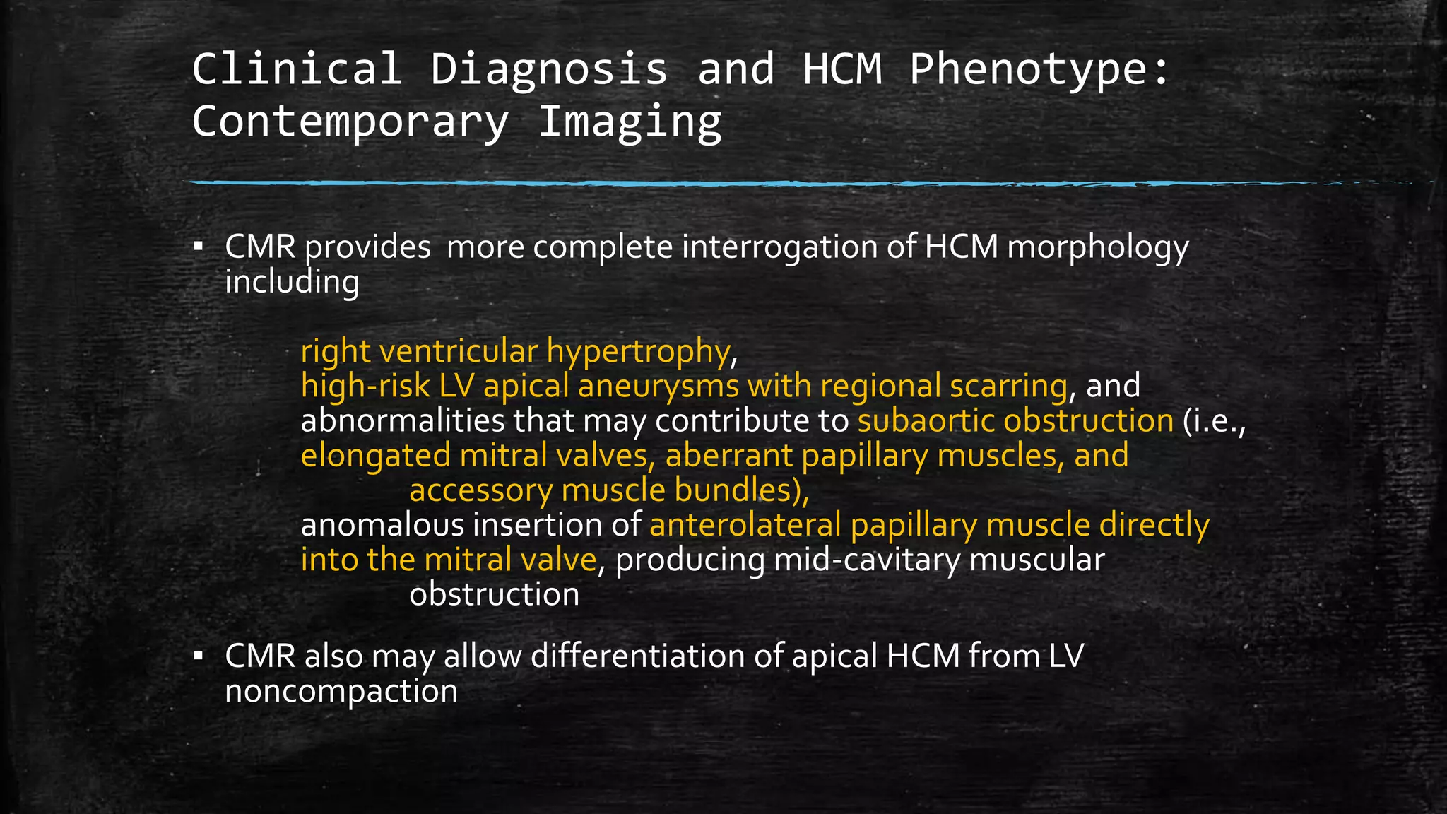 Hypertrophic cardiomyopathy | PPTX