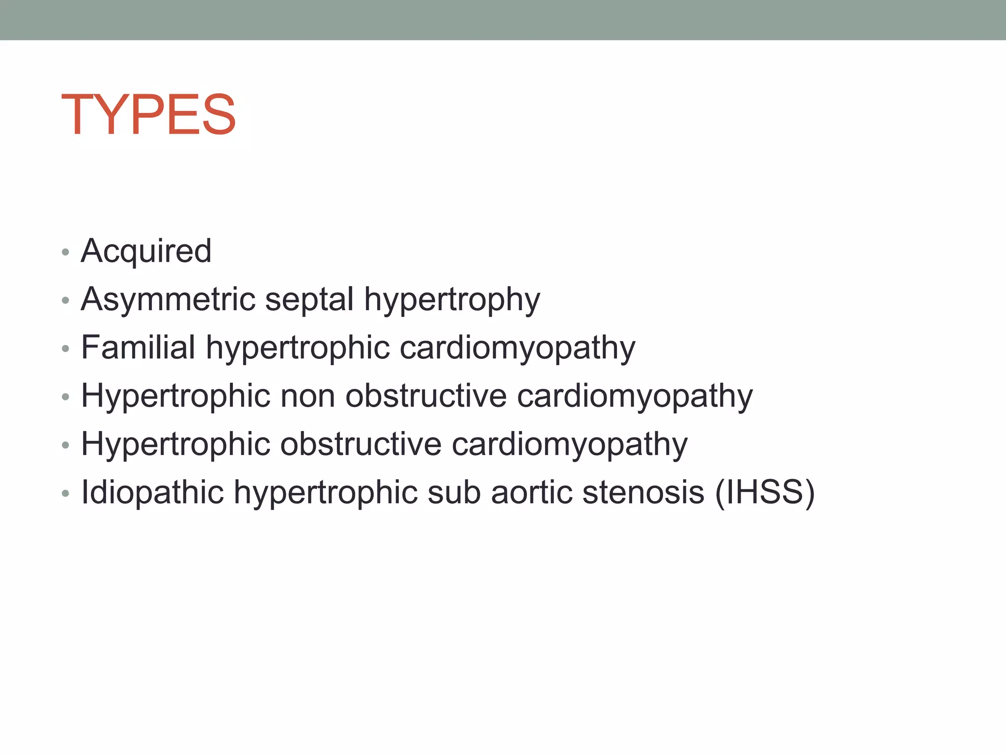 Hypertrophic Cardiomyopathy | PPTX