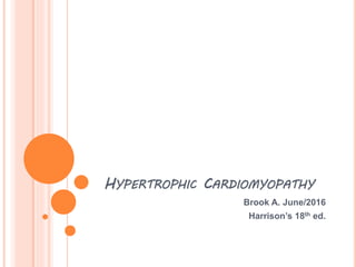 Hypertrophic Cardiomyopathy: Causes, Symptoms, and Treatment | PPT