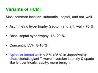 Hypertrophic_Cardiomyopathy presentation | PPT