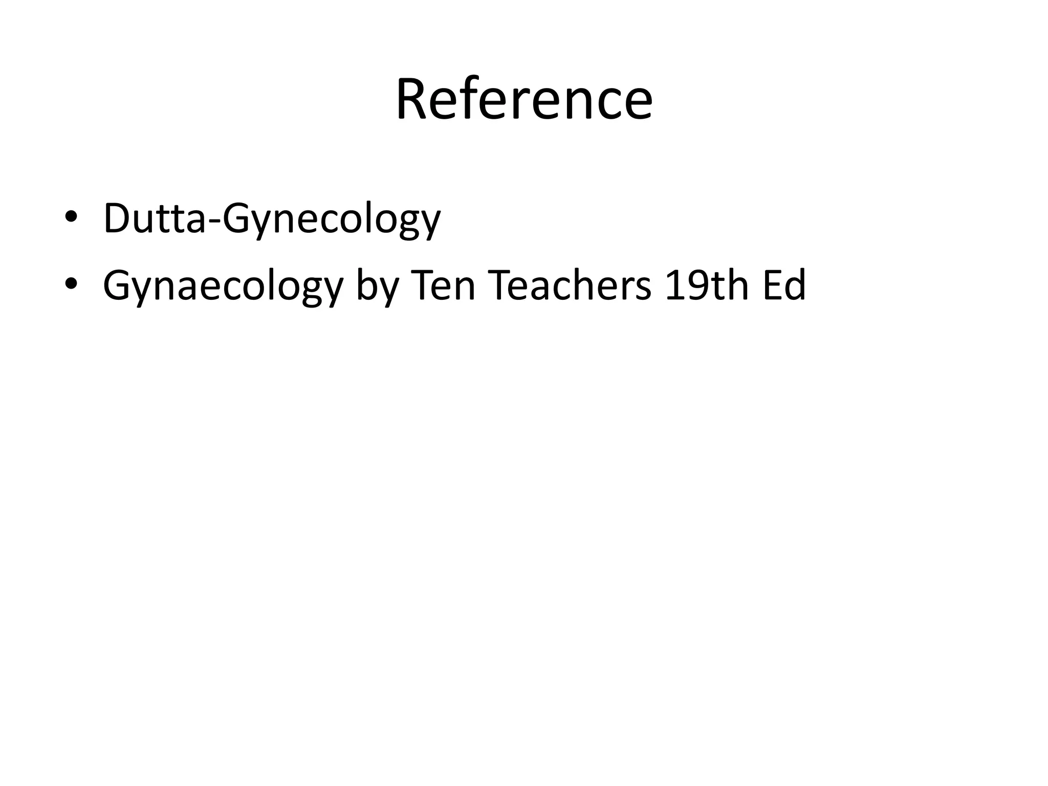 Hypertrophic elongated cervix (elongation of cervix) | PPTX