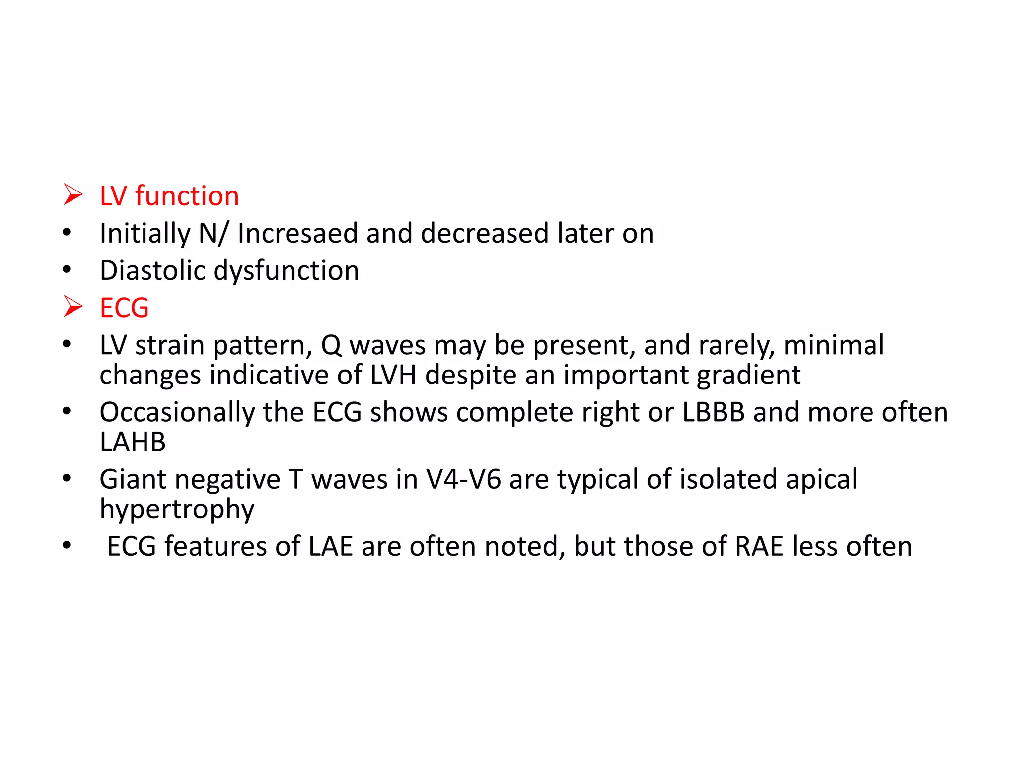 Hypertrophic obstructive cardiomyopathy | PPTX