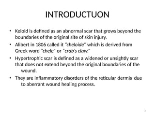 Hypertrophic scar and keloids copy copy.pptx