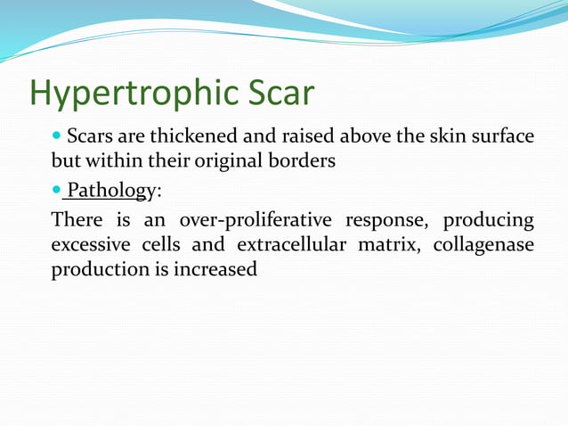 hypertrophy and keloid.pptx | Death, Injury, or Military Conflict ...