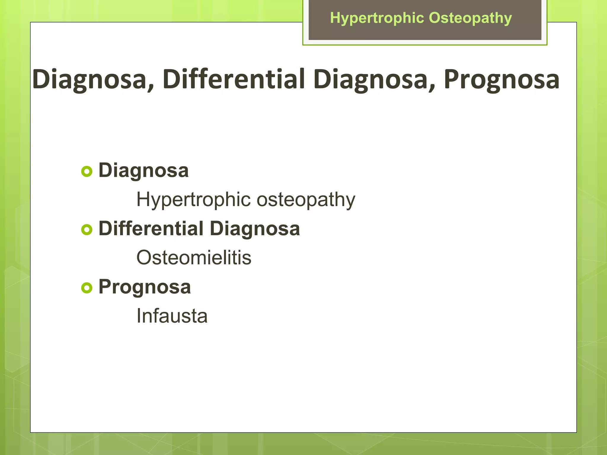 Hypertrophy osteophy | PPTX