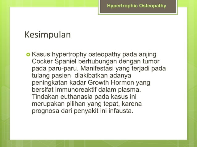 Hypertrophy osteophy | PPTX
