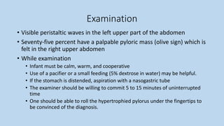 Hypertropic pyloric stenosis | PPTX