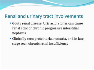 Diagnostic and treatment of Hyperuricaemia & Gout.ppt