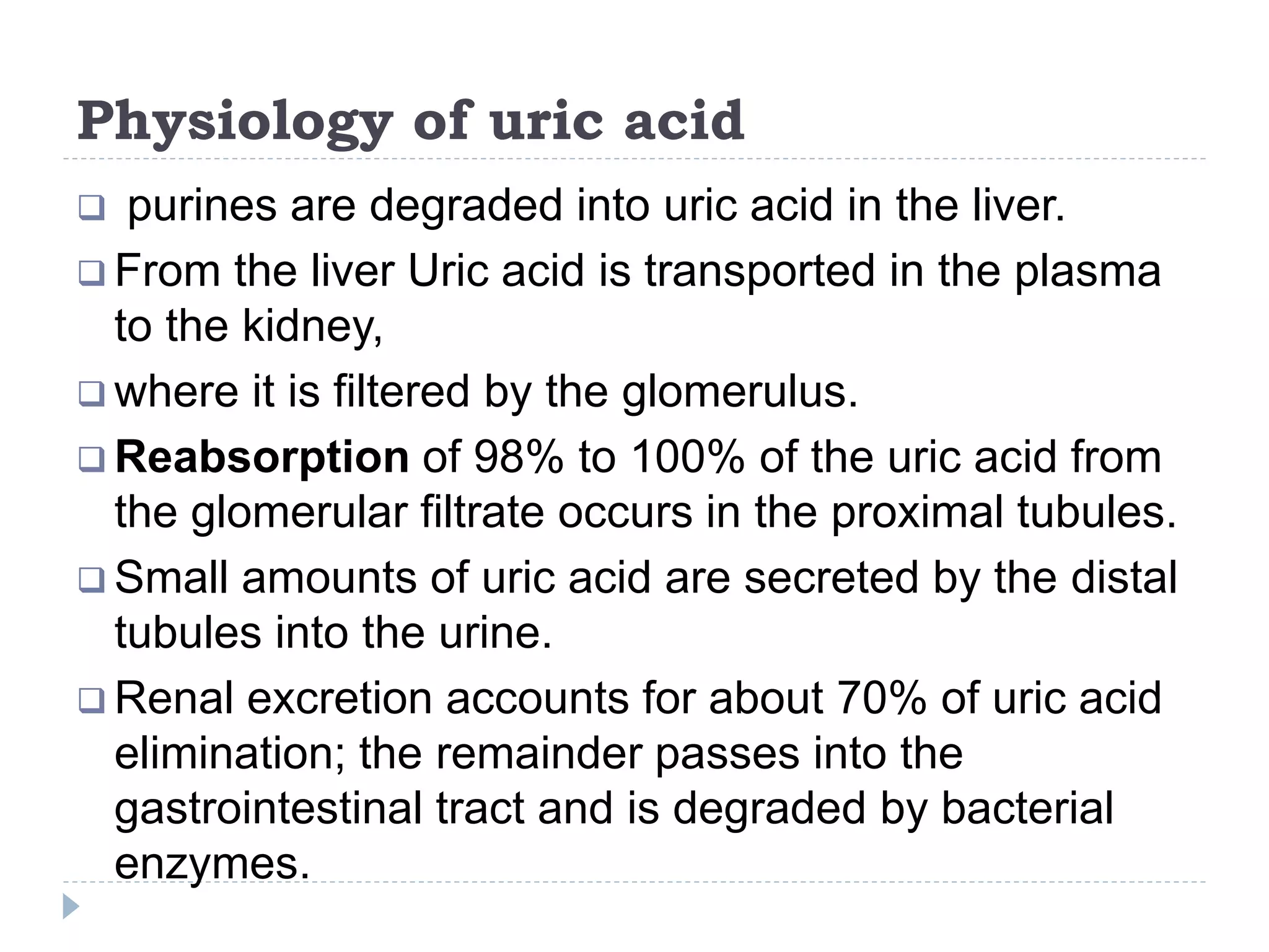 Hyperuricemia | PPTX