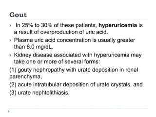 Hyperuricemia | PPTX