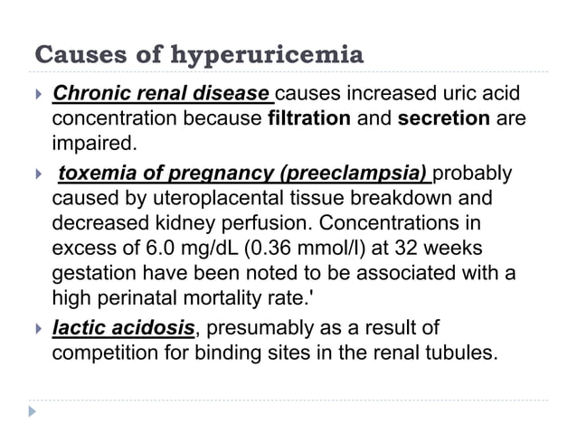 Hyperuricemia | PPTX