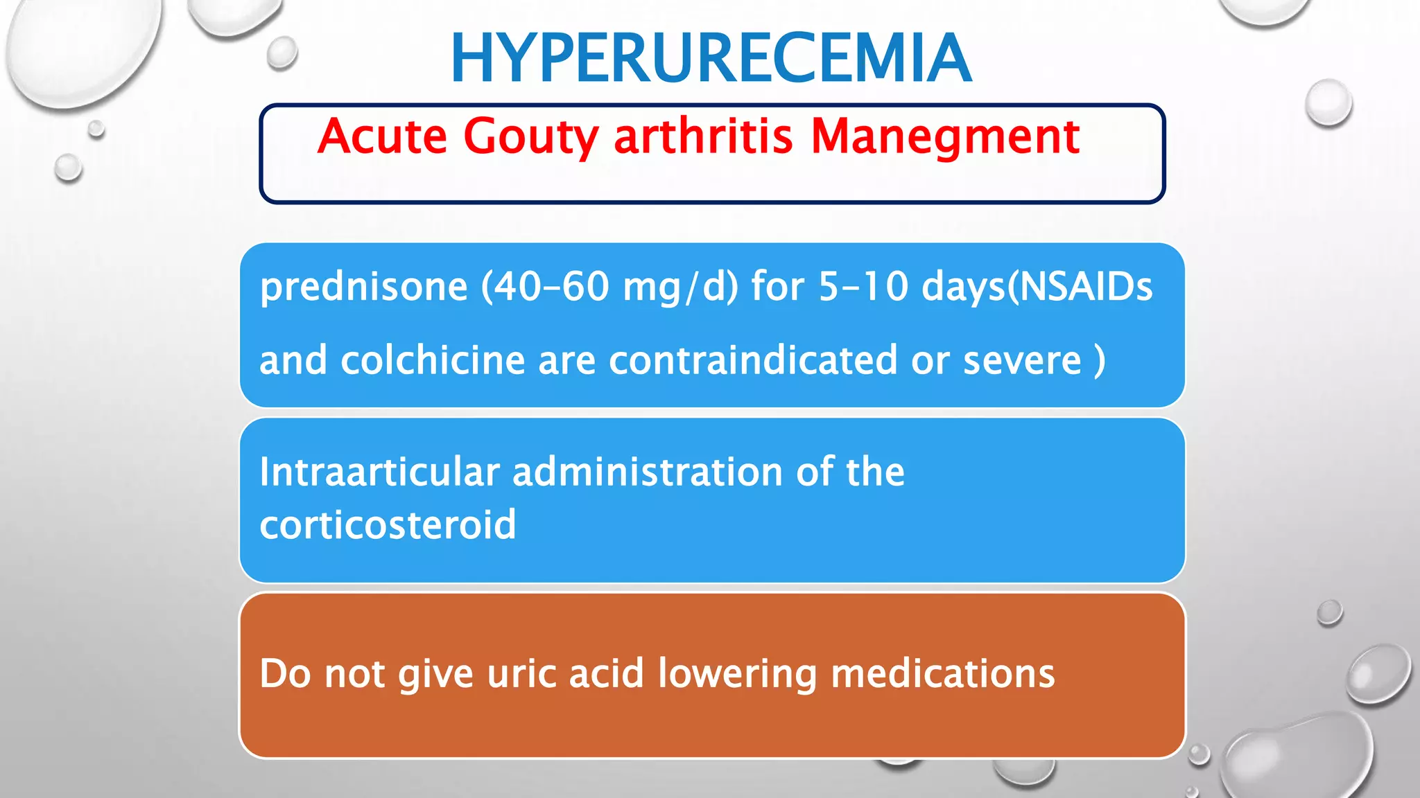 Hyperuricemia | PPTX
