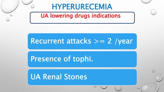 Hyperuricemia | PPTX