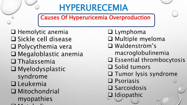 Hyperuricemia | PPTX