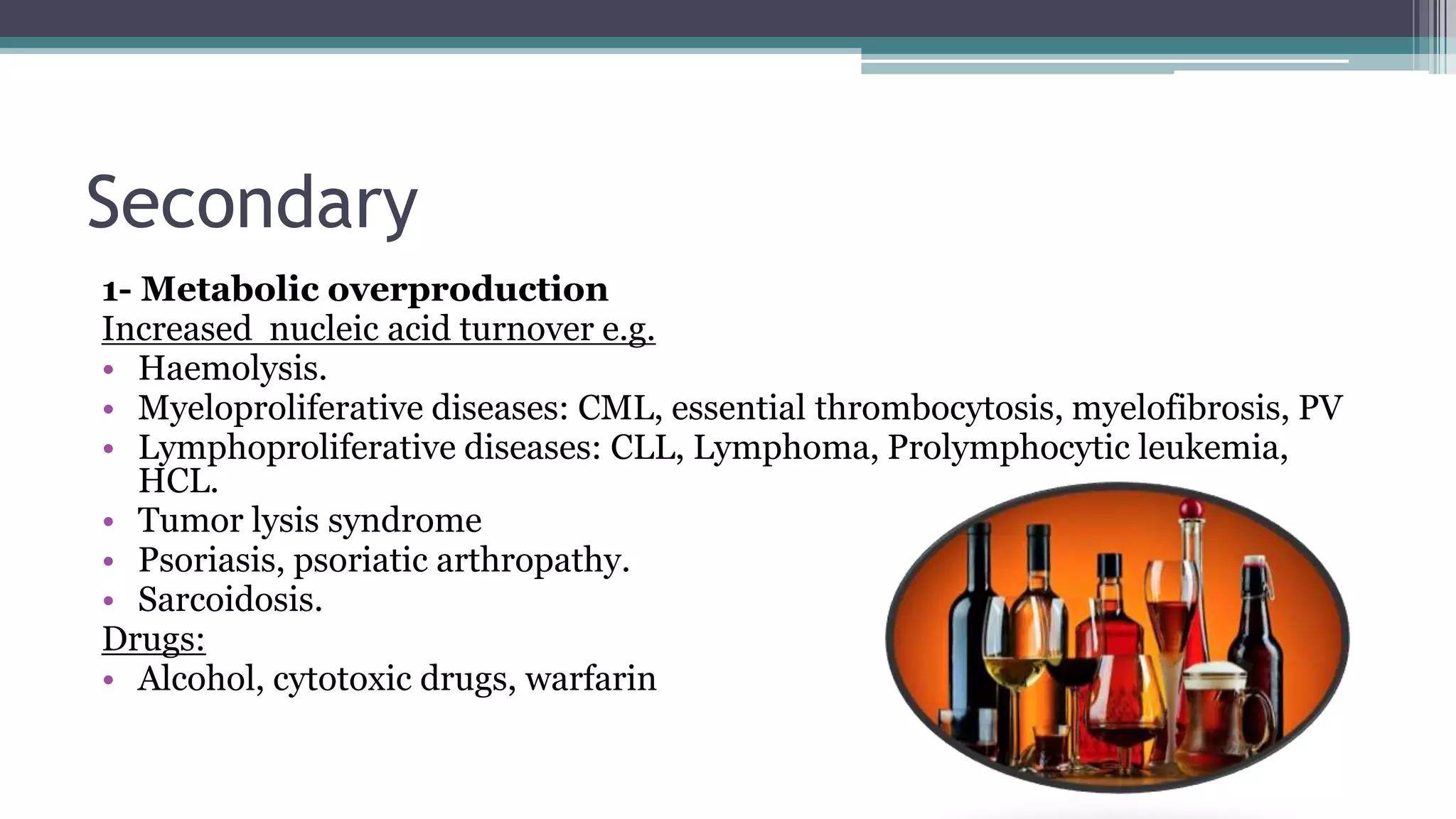 Hyperuricemia and Gout | PPTX