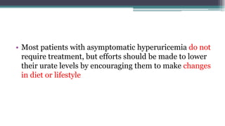 Hyperuricemia and Gout | PPTX