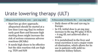 Hyperuricemia and Gout | PPTX