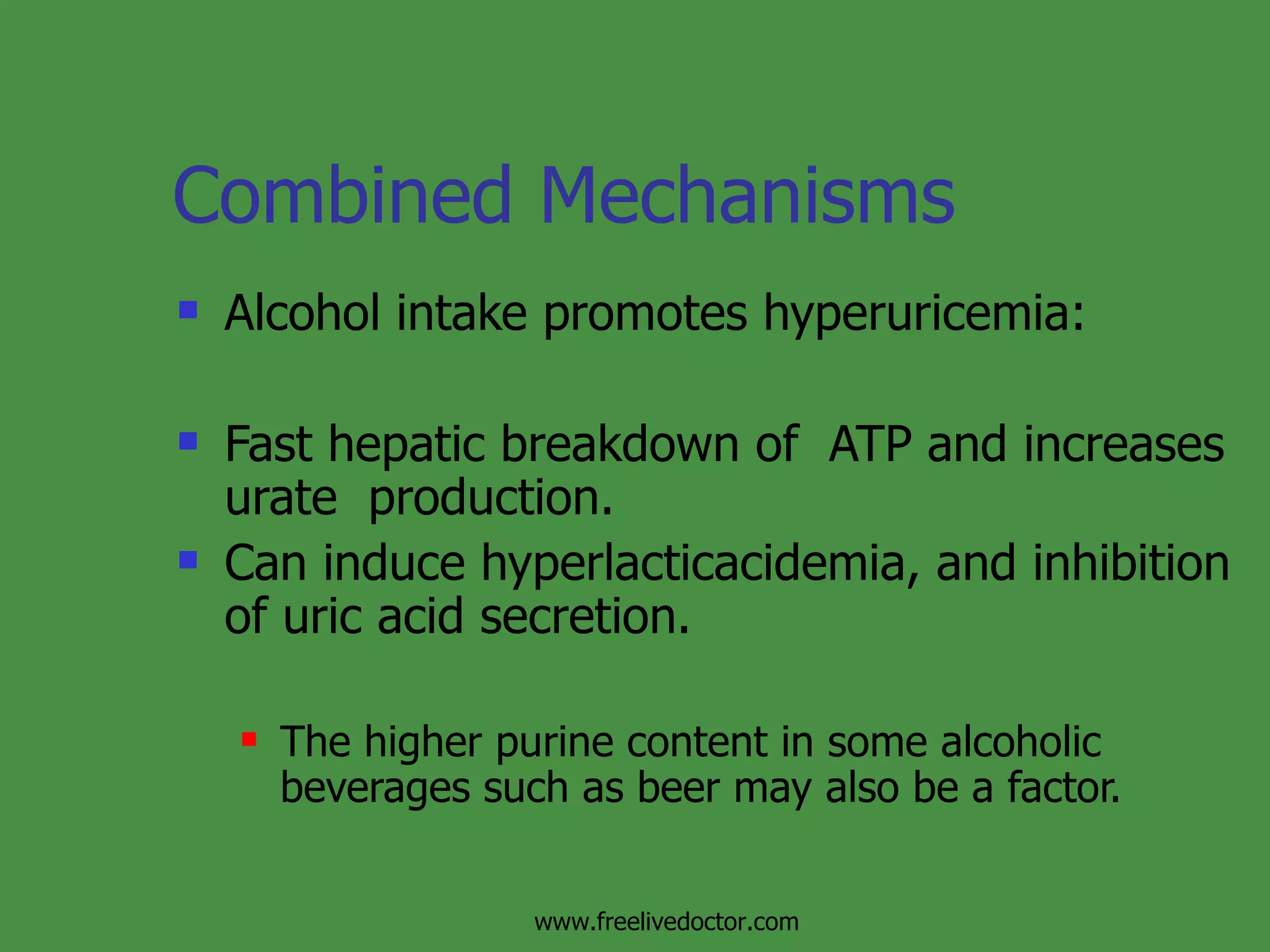 Hyperuricemia and gout | PPT