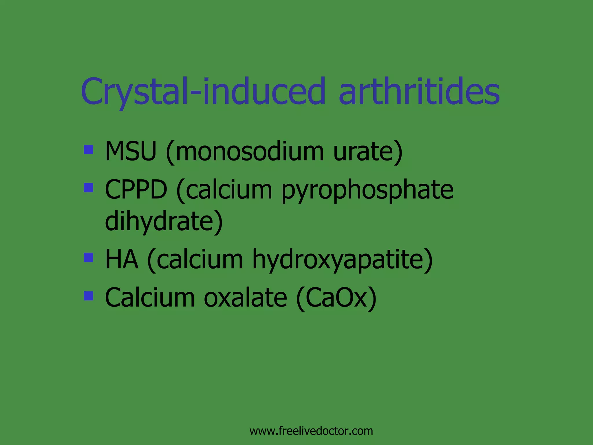 Hyperuricemia and gout | PPT