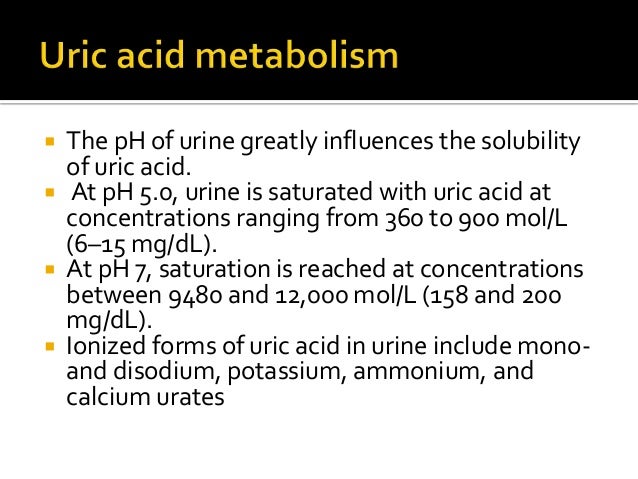 Hyperuricemia and gout
