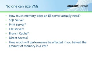 Dynamic Memory Management Hyperv 2008 R2 S | PDF
