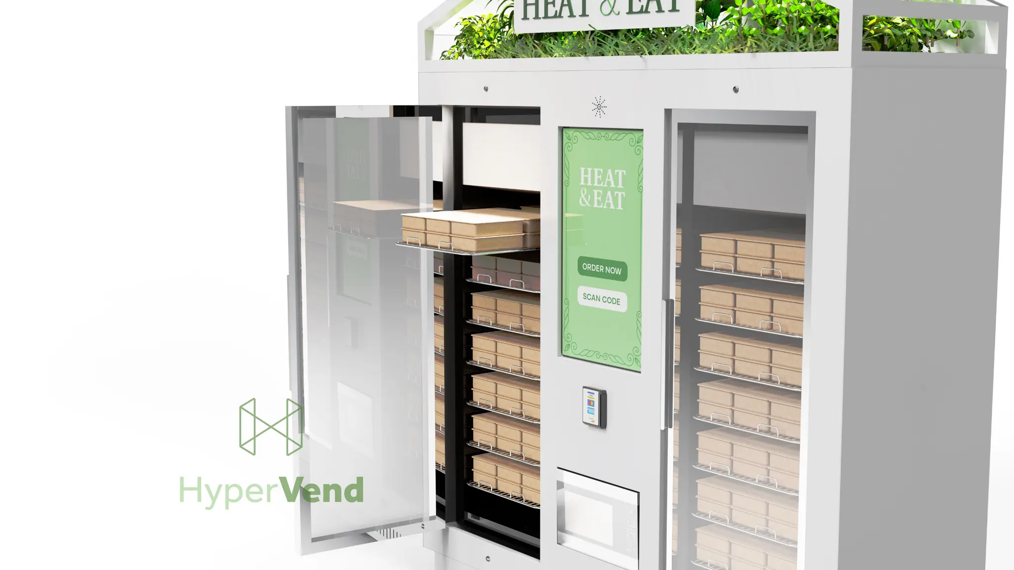HyperVend HV-FS-1 Meal Kit Vending Machine | PDF | Grocery Shopping | Shopping