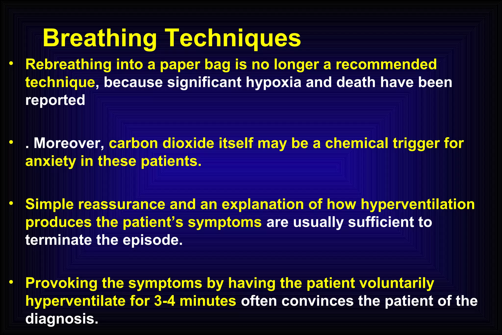 Hyperventilation syndrome | PPT