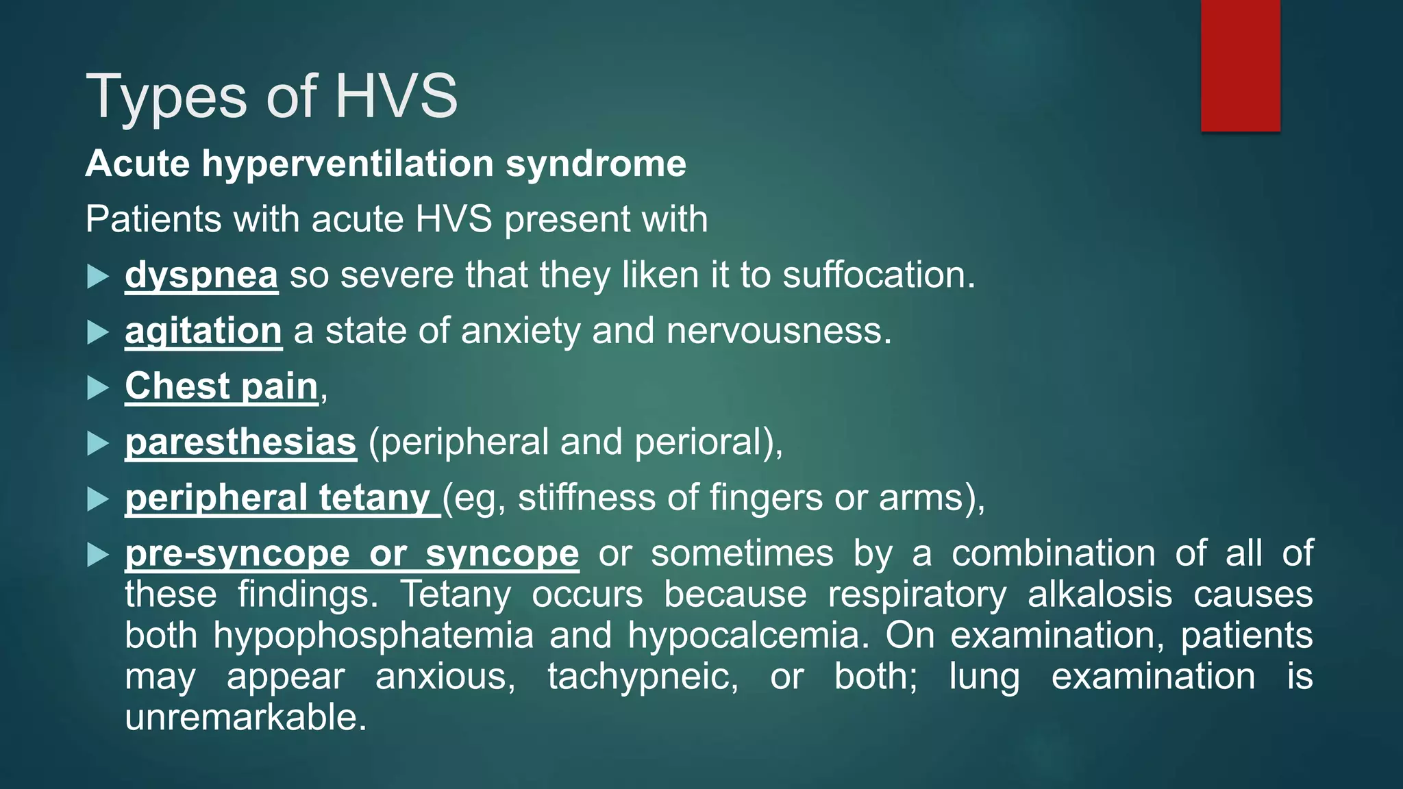 Hyperventilation syndrome | PPTX