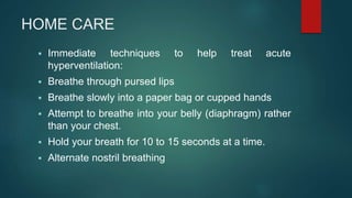 Hyperventilation syndrome | PPT