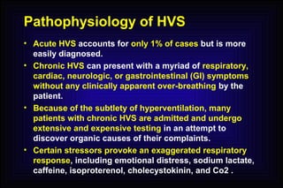 Hyperventilation syndrome. | PPT
