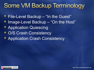 Hyper V High Availabitiy | PPTX