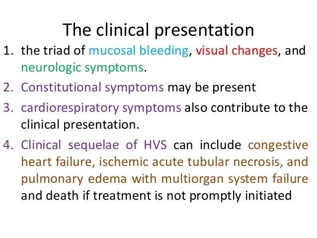 Hyperviscosity syndrome