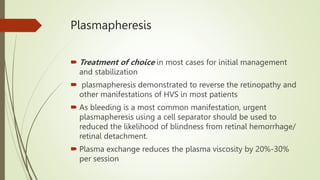 HYPERVISCOSITY SYNDROMES.pptx