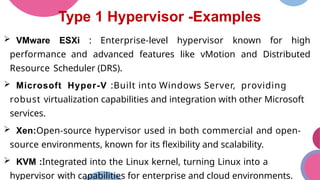Hypervisor and Its Types in Virtualization.pptx