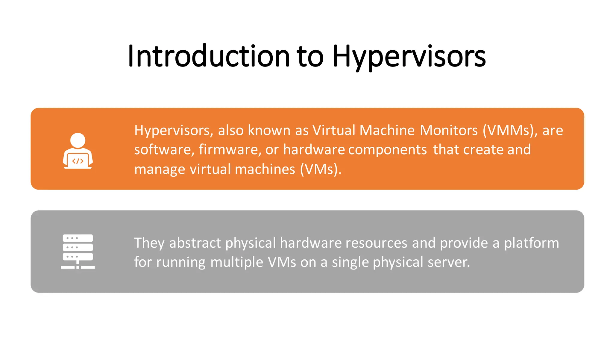 Hypervisors and Virtual Machines.pdf presentation hypervisor and virtual | PDF | Computing ...