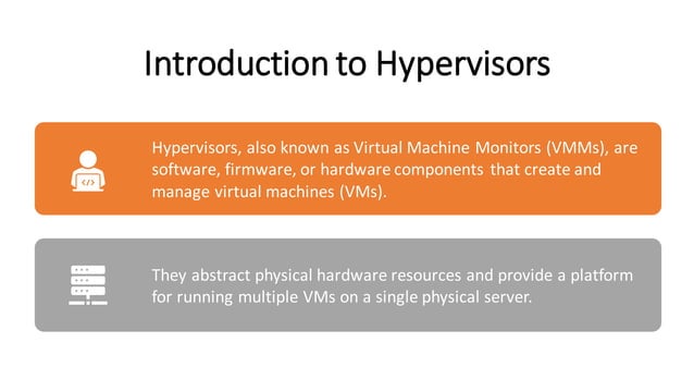 Hypervisors and Virtual Machines.pdf presentation hypervisor and virtual | PDF | Computing ...