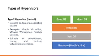 Hypervisors and Virtual Machines.pdf presentation hypervisor and virtual | PDF | Computing ...