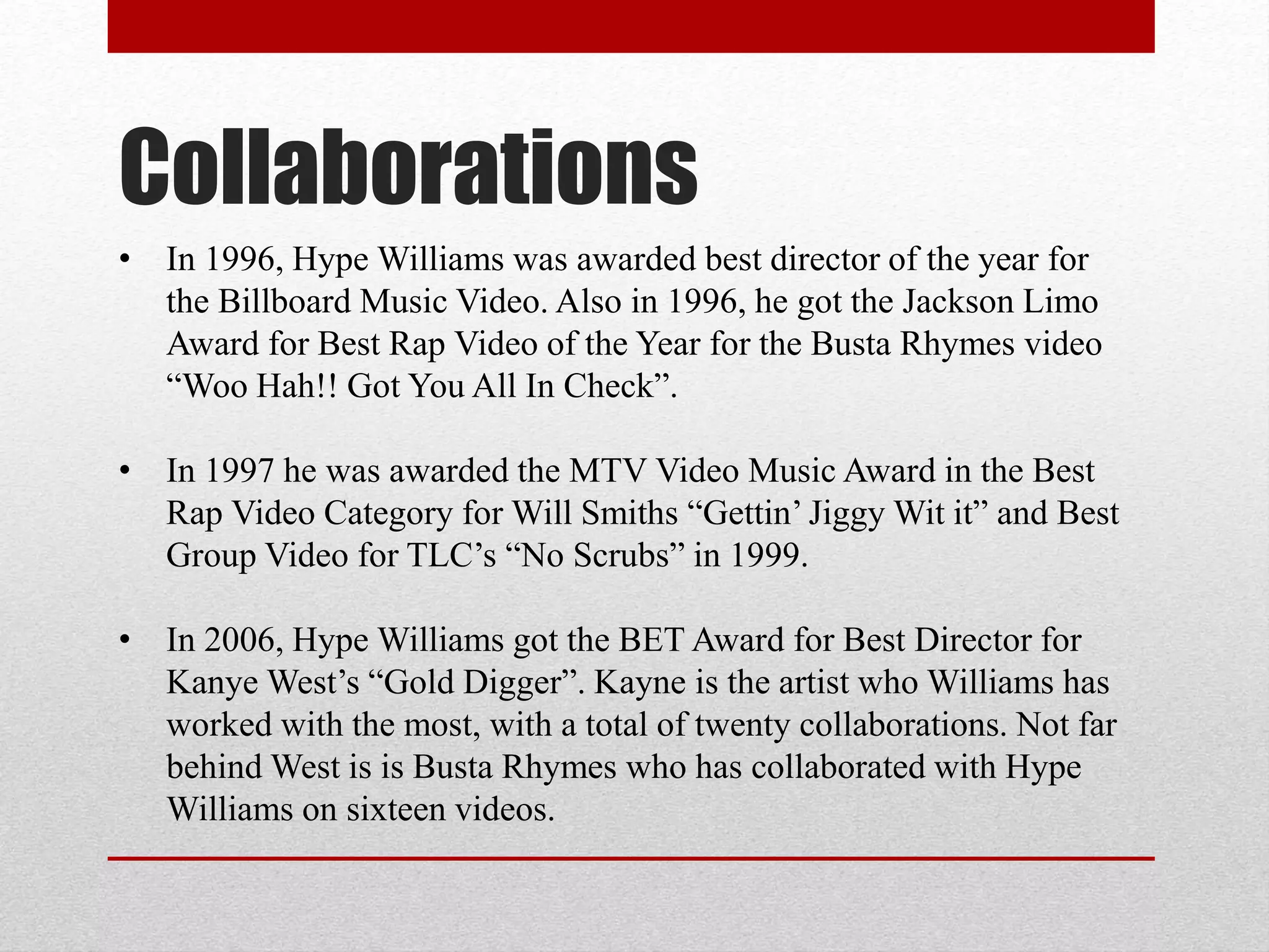 Hype williams | PPT | Free Download