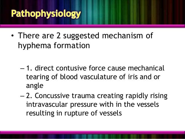 Hyphema, Basic Information