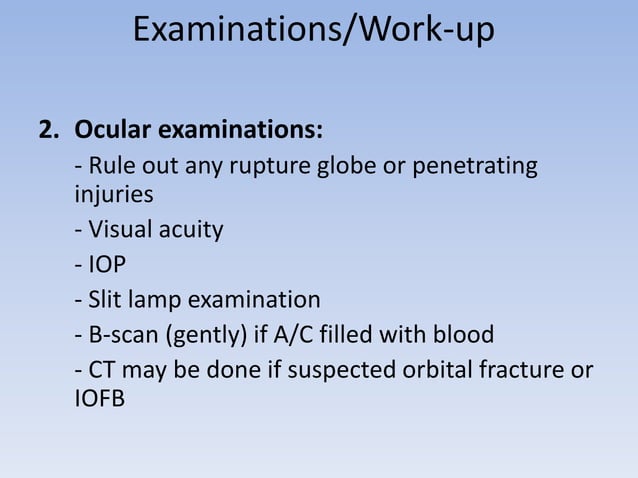 Hyphema | PDF | Eye and Vision Conditions | Diseases and Conditions