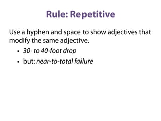 Hyphenated Adjectives | PDF