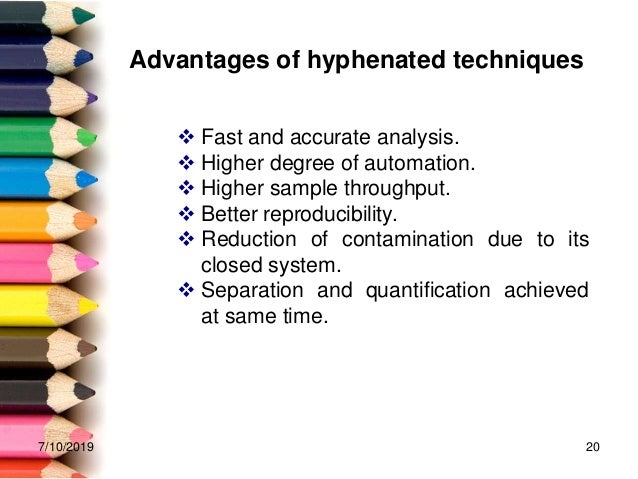 Hyphenated Techniques hyphenated-techniques