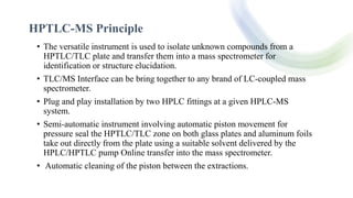 Hyphenated techniques(GC-MS/MS, LC-MS/MS, HPTLC-MS) | PPTX