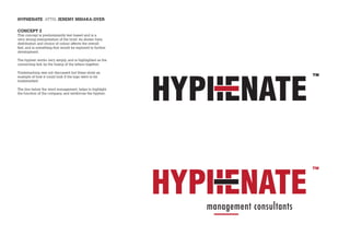 Hyphenate Logo Concepts | PPT