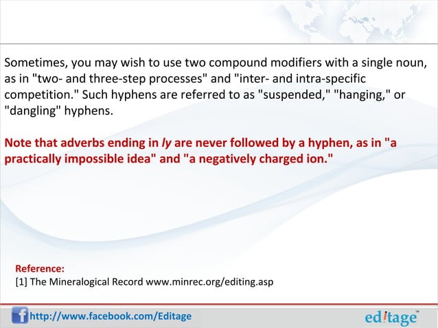 Hyphenation when using two words to describe a third one | PPT