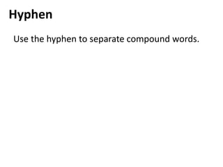Hyphen, en dash, em dash for Microsoft Word | PPTX